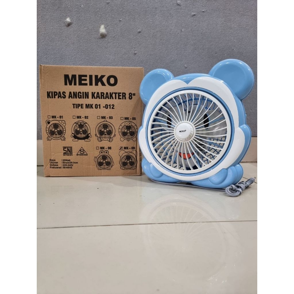 Jual kipas angin karakter 8" inch / kipas angin duduk | Shopee Indonesia