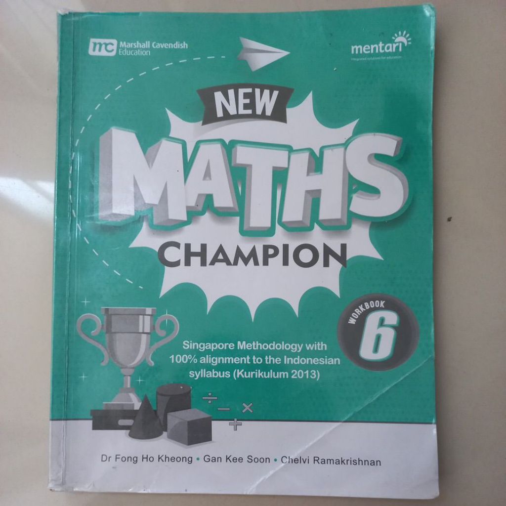 Jual math champion 6 marshall cavendish preloved | Shopee Indonesia