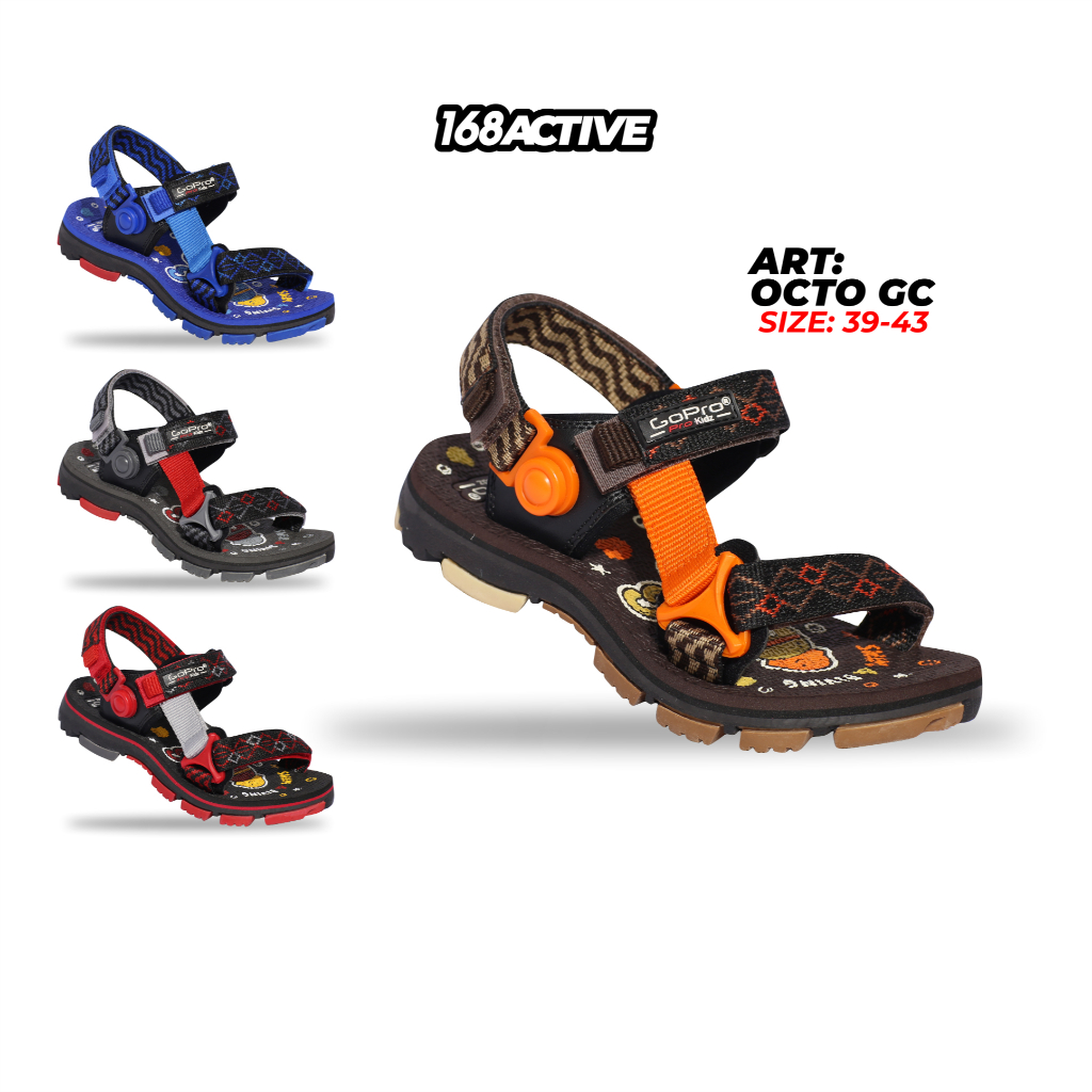 Jual GoPro Adventure - Octo GC Sandal Gunung Anak Cowok Sendal Outdoor ...