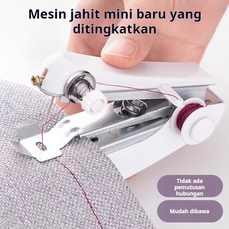 Jual genggam mini mesin jahit set portabel mesin jahit ukuran kecil ...