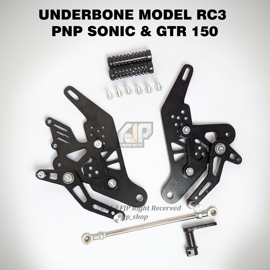 Jual Underbone Sonic & GTR Model RC3 V.2 Footstep Underbone Honda ...