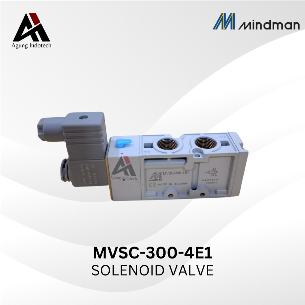 Jual SOLENOID VALVE MINDMAN MVSC-300-4E1 | Shopee Indonesia