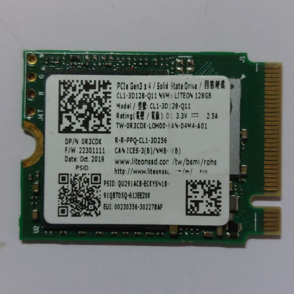 Jual SSD M.2 NVME 2230 128 GB LITE ON Gen3 x4 | Shopee Indonesia