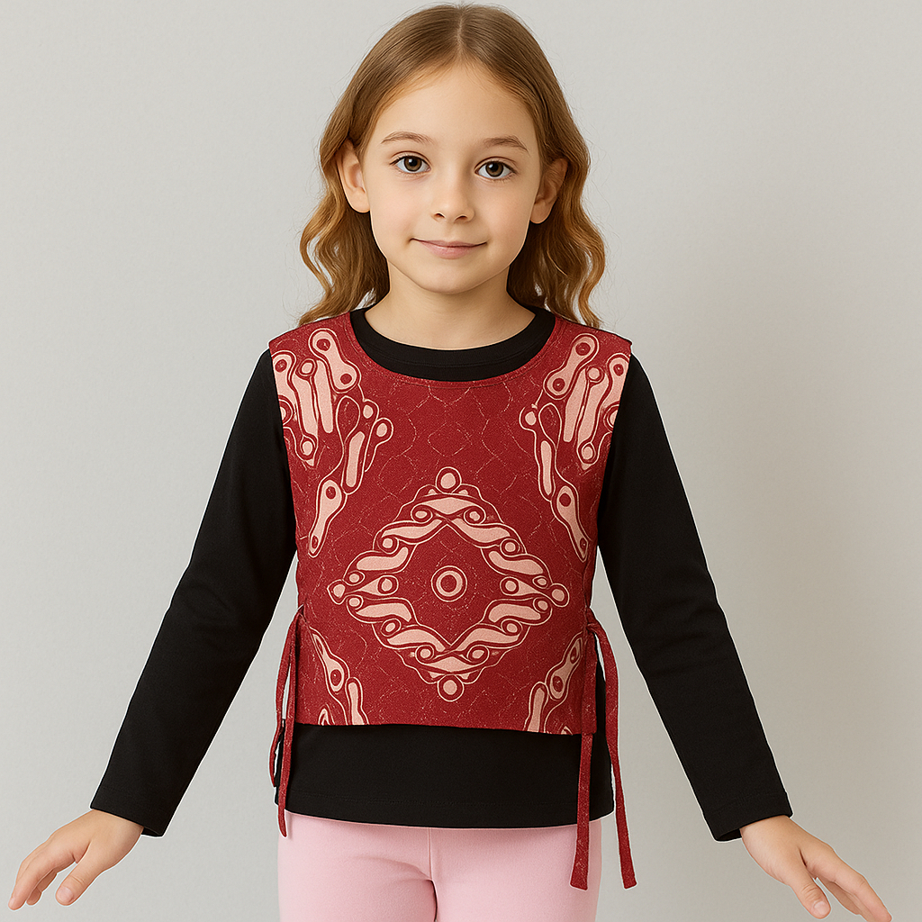 Jual Terbaru Outer Batik Anak TK 4-6 Tahun Fashion Baju Vest Motif ...