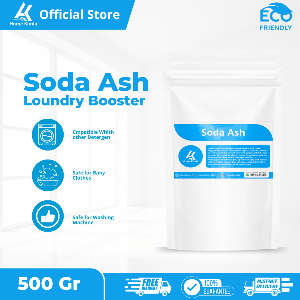 Jual Soda Ash Dense - Laundry Booster Pembersih dan Penjernih / Natrium ...