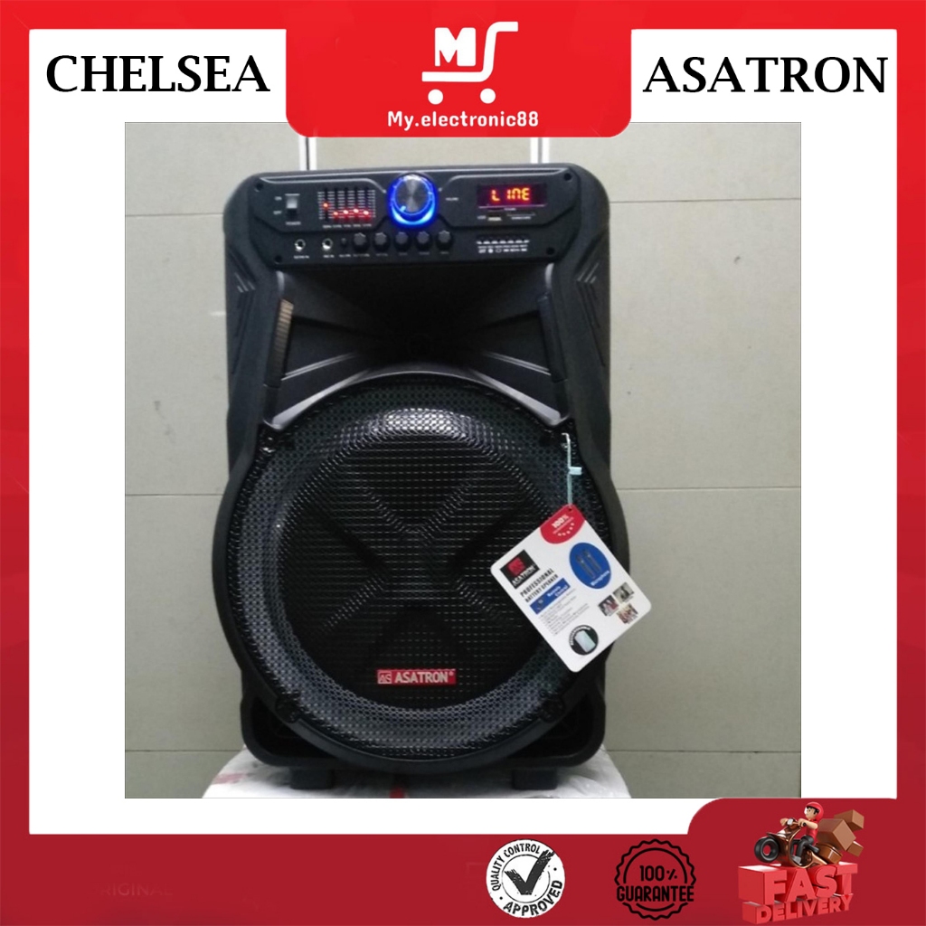 Jual Asatron Speaker Portable 15" (CHELSEA) | Shopee Indonesia
