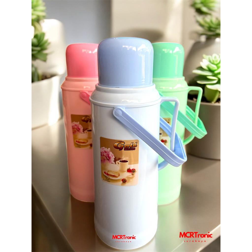 Jual Elephant GOLD Vakum Flask HP-500 / THERMOS AIR TAHAN PANAS BESAR ...