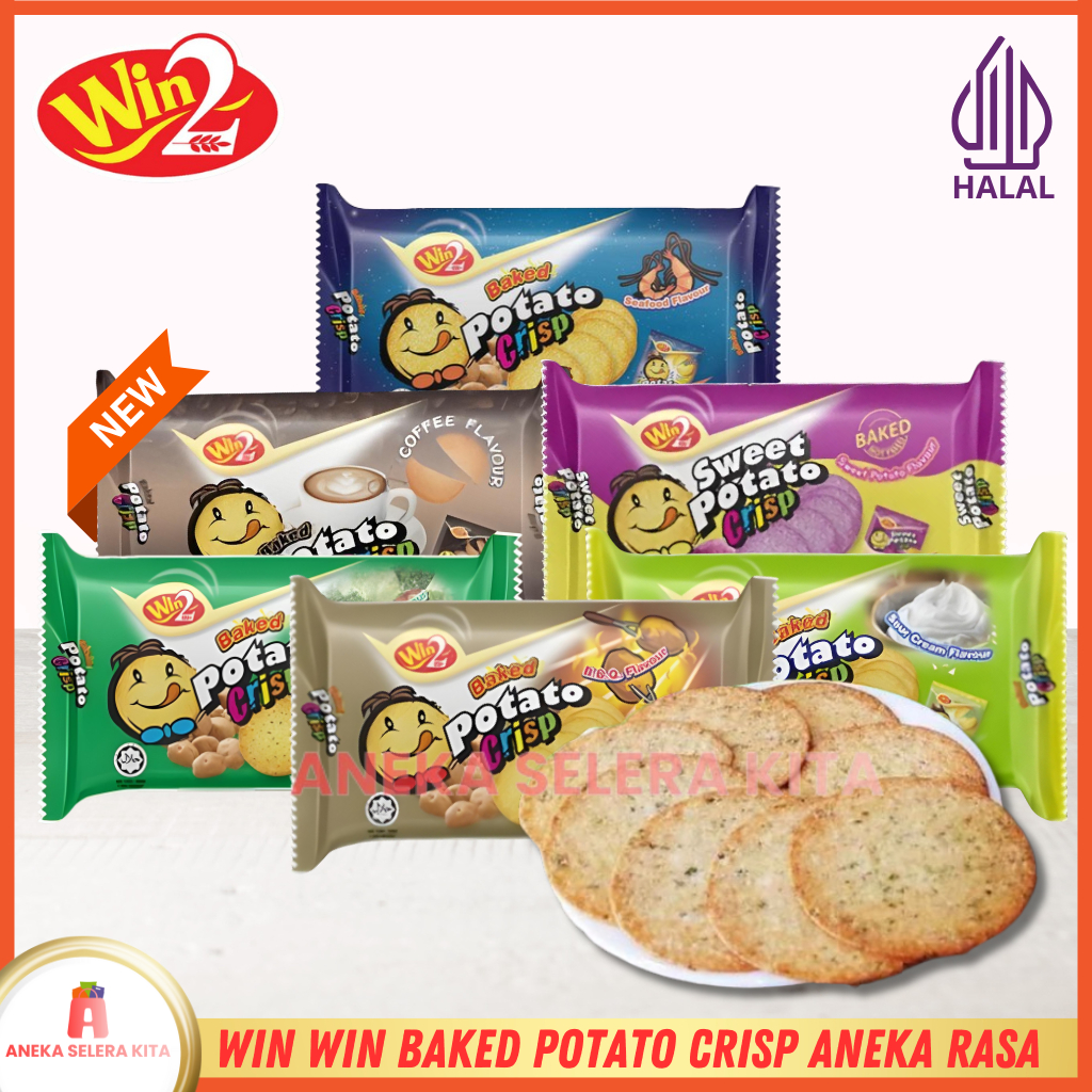 Jual YUMMY! Win2 Baked Potato Crisp Vegetable,BBQ,Sweet Potato,Sour ...