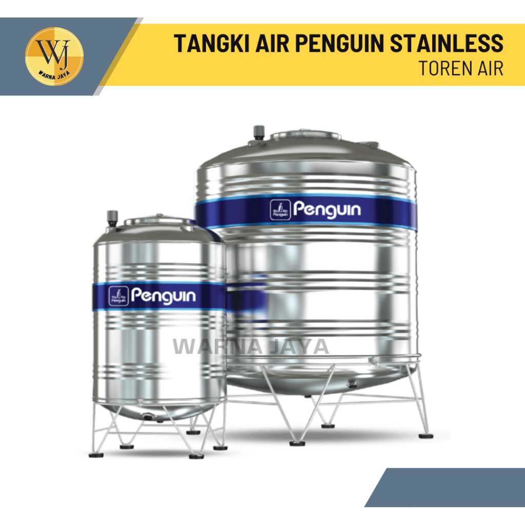 Jual Tangki Air Penguin Stainless Steel Tank / Tangki Air / Toren Air ...