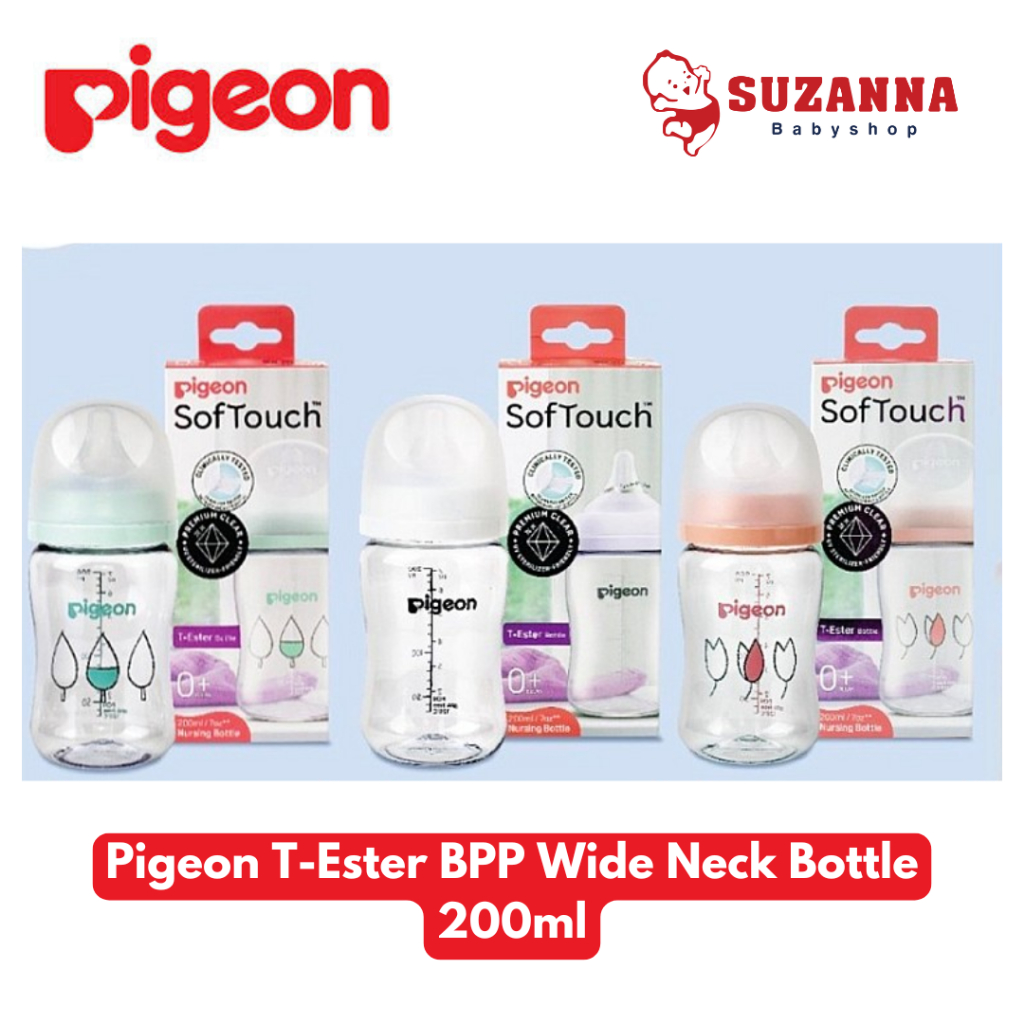 Jual Pigeon T-Ester BPP Wide Neck Bottle 200ml | Shopee Indonesia