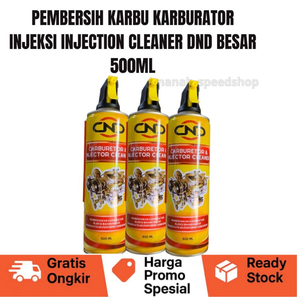 Jual KARBU CLEANER & INJEKSI CLEANER DND ISI 500ML MERK DND | Shopee Indonesia