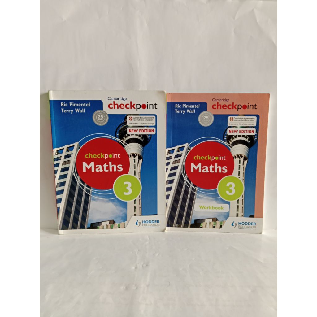 Jual Buku original Checkpoint Maths 3 Coursebook n Workbook by Rick ...