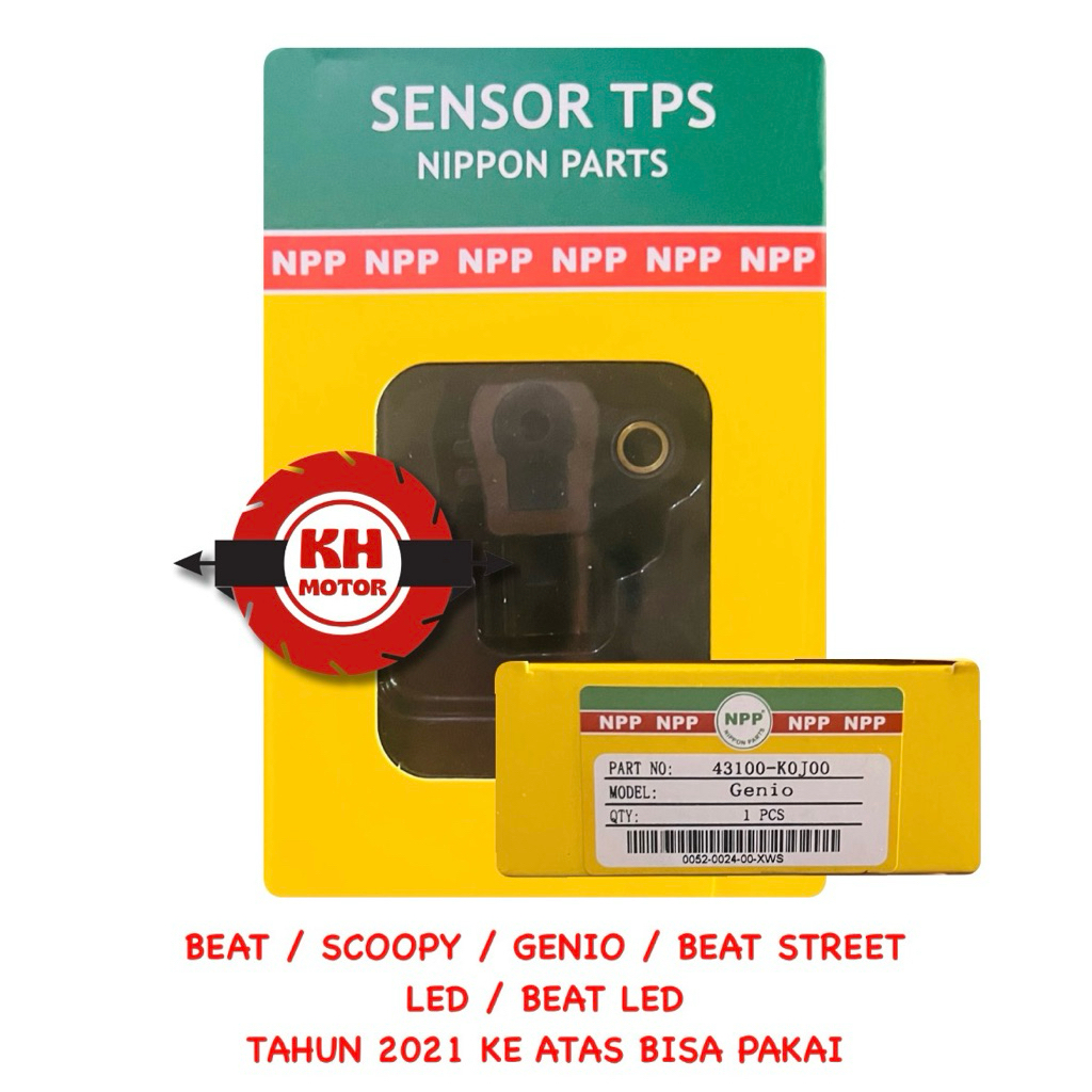 Jual SENSOR TPS GENIO BEAT STREET BEAT LED SCOOPY 2021 KE ATAS SENSOR ...
