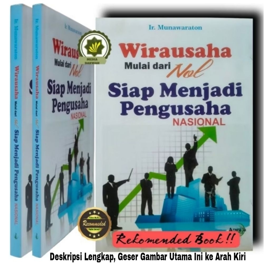 Jual Buku Cara Menjadi WIRAUSAHA MULAI dari NOL Hingga SIAP Menjadi PENGUSAHA Nasional Panduan ...