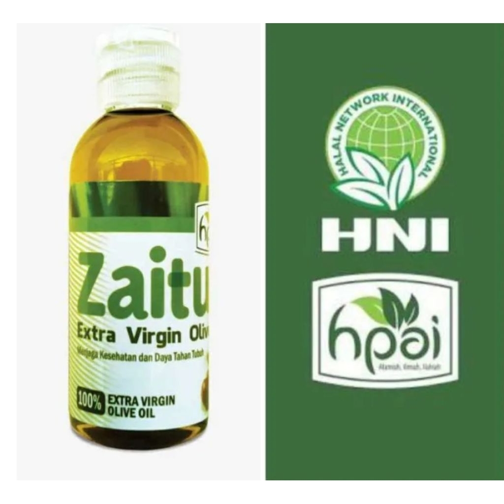 Jual Minyak Zaitun 100% HNI HPAI Sinai Extra Virgin Olive Oil | Shopee ...