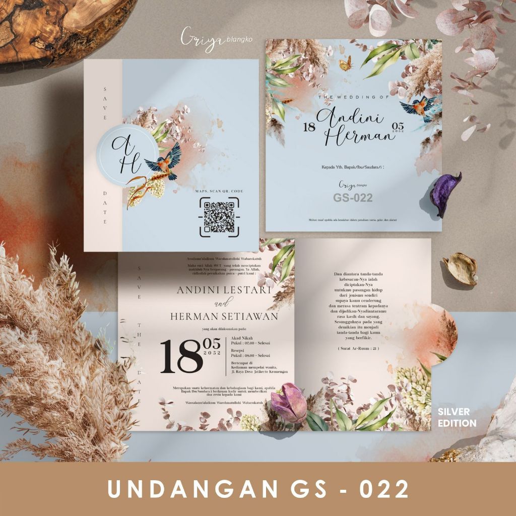 Jual Undangan atau Kertas Undangan Pernikahan | Undangan pernikahan ...