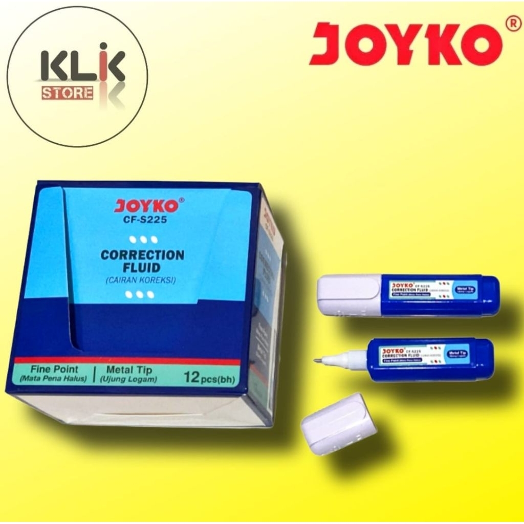 Jual Correction Fluid Joyko CF-S225 / Tip Ex Cair Stipo | Shopee Indonesia
