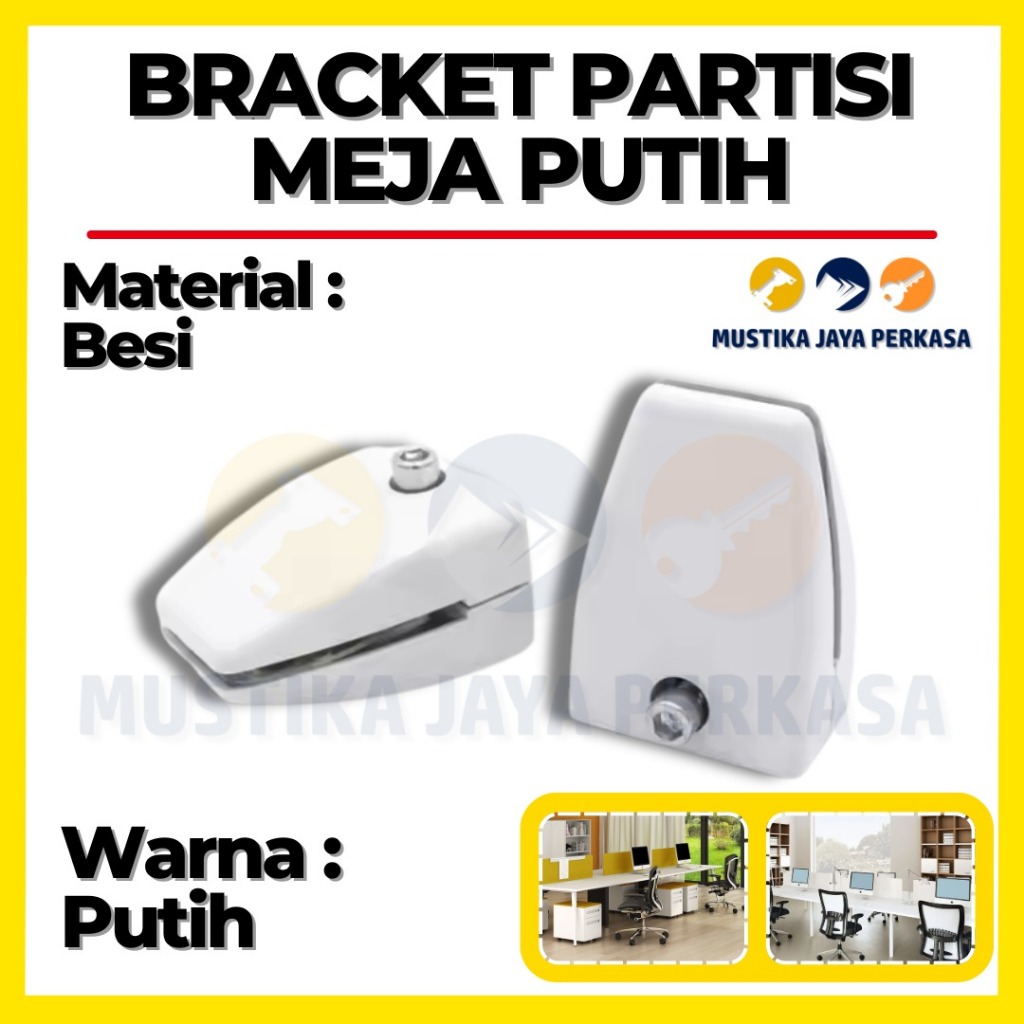 Jual Bracket Partisi Meja Sekat Panel Meja Penjepit Kaca Acrylic Desk ...