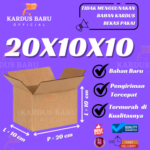 Jual Kardus 20x10x10 | Kardus Kecil | Packing Aksesoris | Box ...