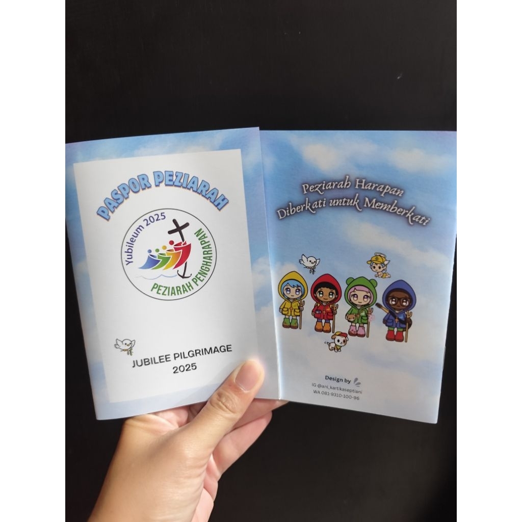 Jual Paspor Yubileum Peziarah Porta Sancta / Luce / buku ziarah / buku ...
