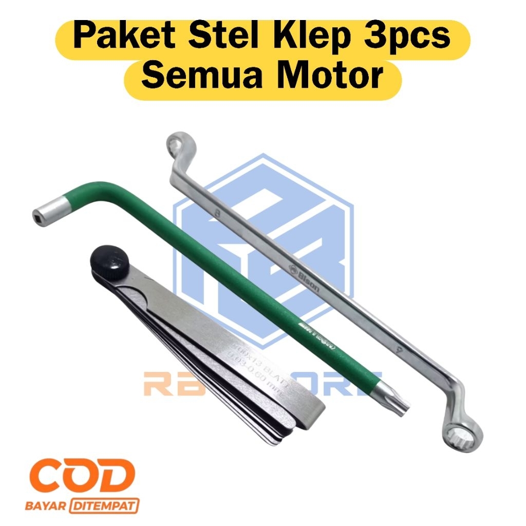 Jual Paket STEL KLEP Set 3 Pcs Stel Klep Buka Caliper Rem T40 Honda 4 ...