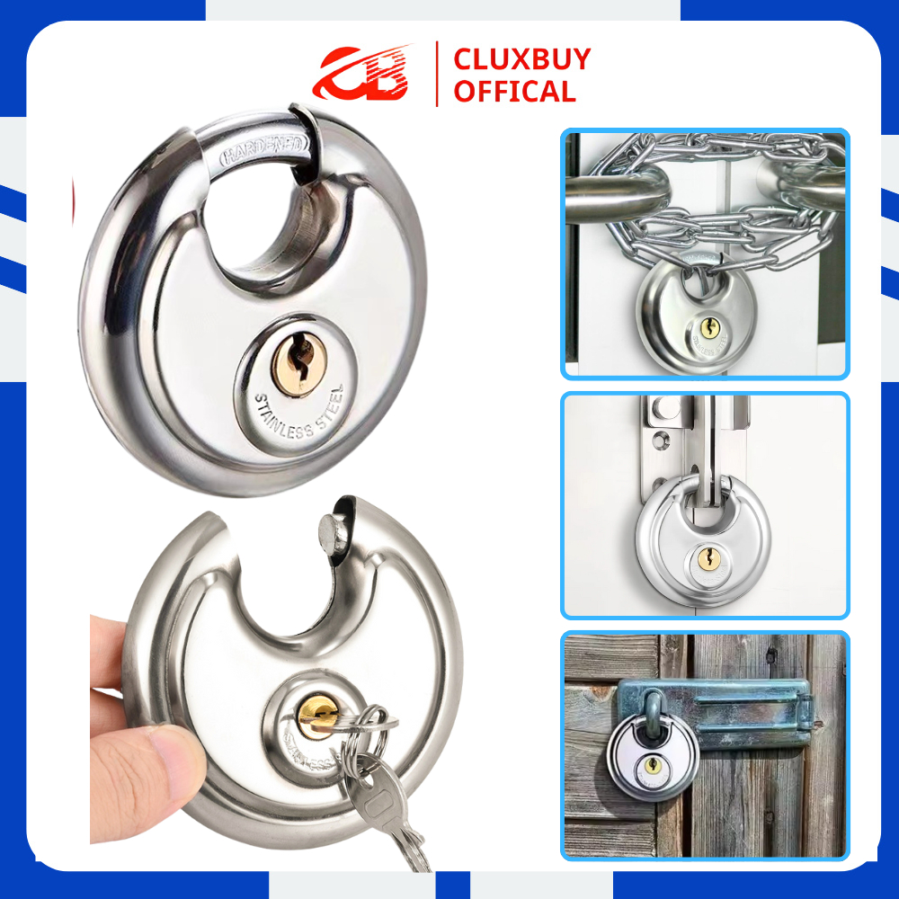 Jual Gembok Bulat Stainless Steel 70mm dengan Dua Kunci – Kuat dan Aman ...