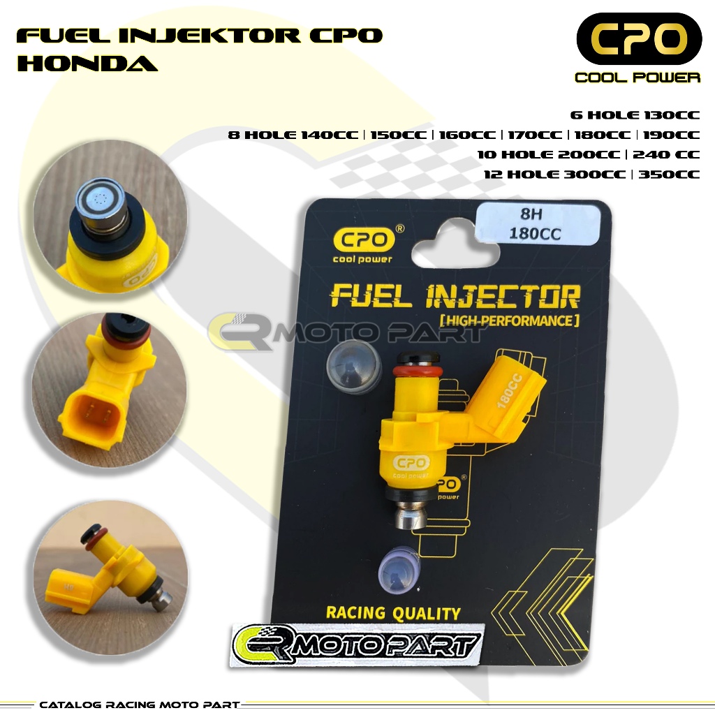 Jual CPO Cool Power injecktor Honda Series Injektor Racing Vario 125/ ...
