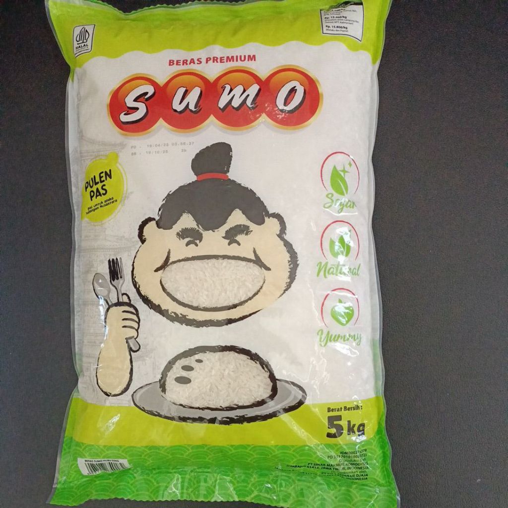 Jual BERAS SUMO HIJAU 5 KG | Shopee Indonesia
