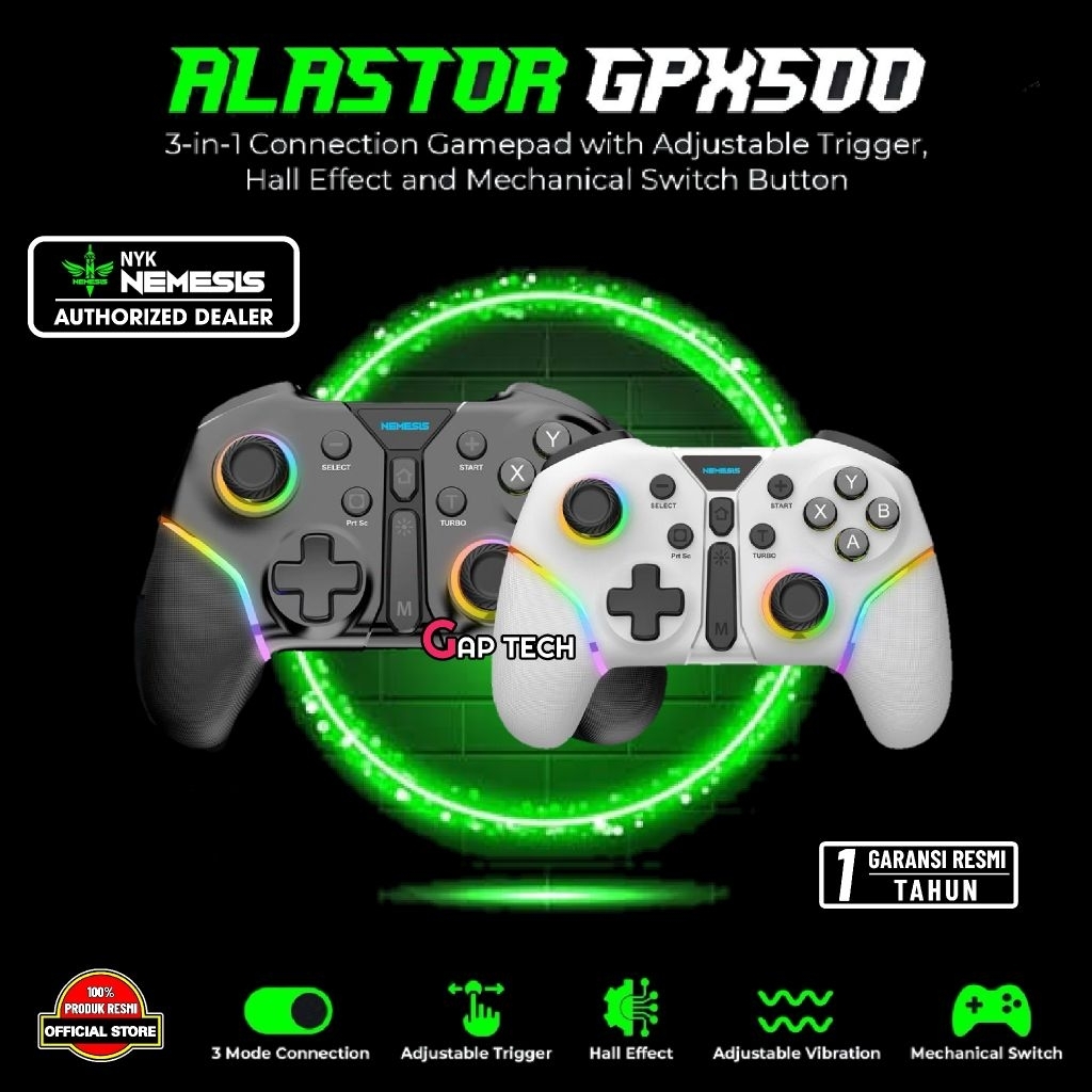 Jual NYK Nemesis Alastor GPX500 / GPX-500 / GPX 500 3in1 Connection ...