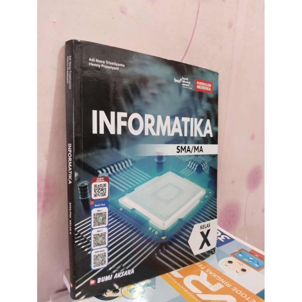 Jual buku informatika kelas 10/X/1 sma ma bumi aksara kurikulum merdeka | Shopee Indonesia