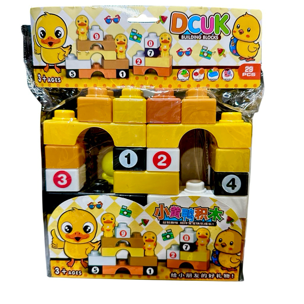 Jual Mainan Balok Besar Anak Little Duck Blocks isi 29 PCS Mainan ...