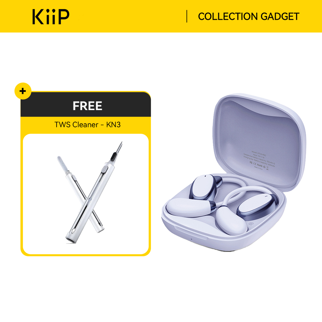 Jual KiiP Wireless DTH5PRO Ows Open Ear Tws Earhook Earphone HiFi ...