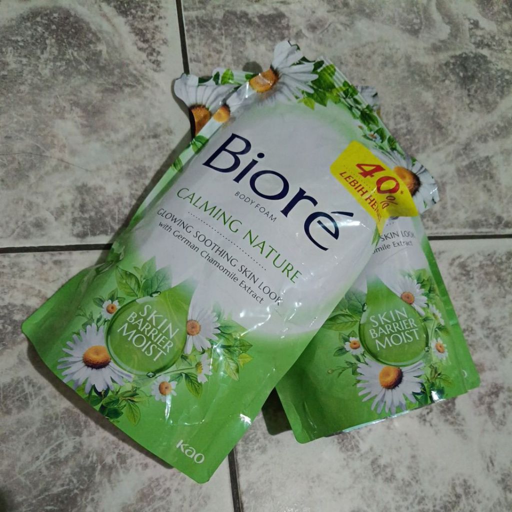 Jual BIORE BODYFOAM CALMING(SABUN MANDI)800ML | Shopee Indonesia