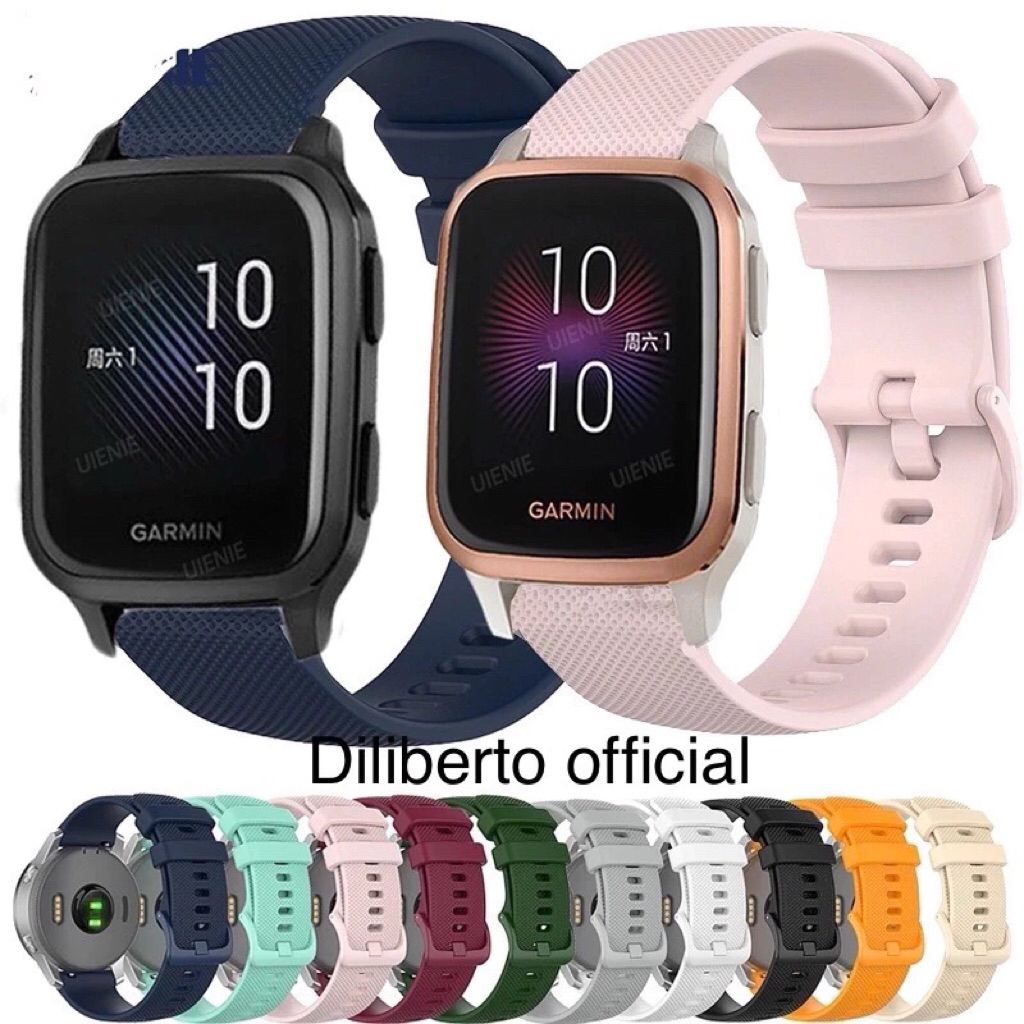 Jual DSJ 18mm Strap Huawei Watch GT 5 Pro 42mm Silikon Rubber Lentur ...