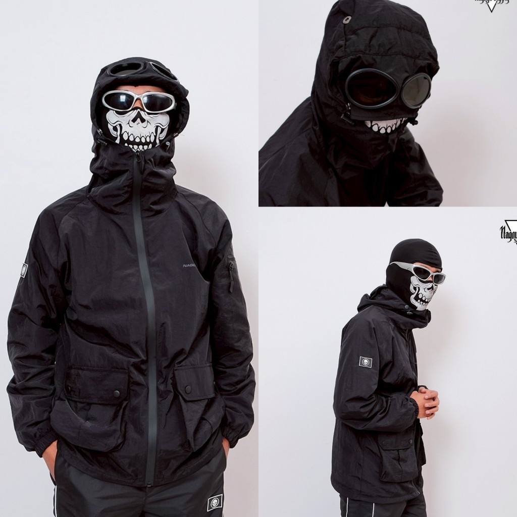 Jual Nagoya Supply Jaket Google Casual Parasut Taslan Crinkle Distro ...