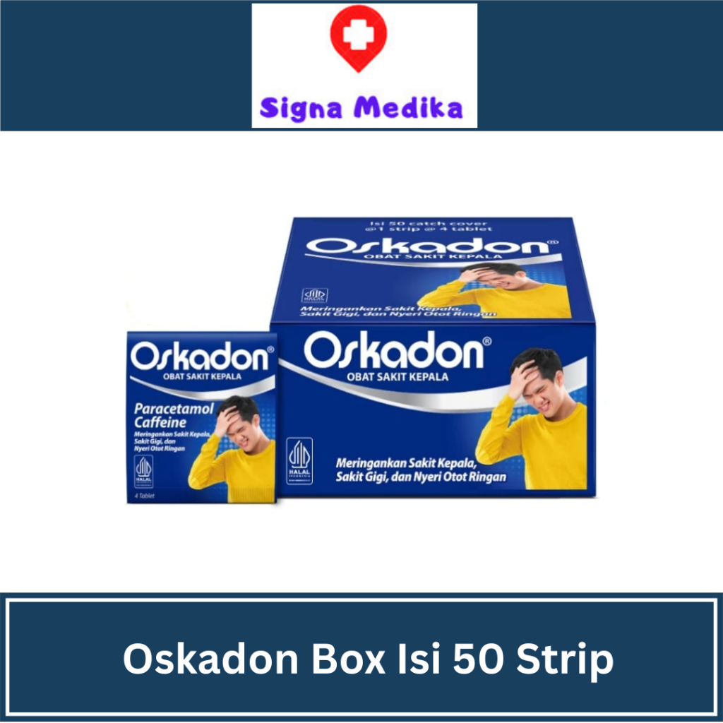 Jual Oskadon Box Isi 200 tablet - Untuk Meringankan Sakit Kepala ...