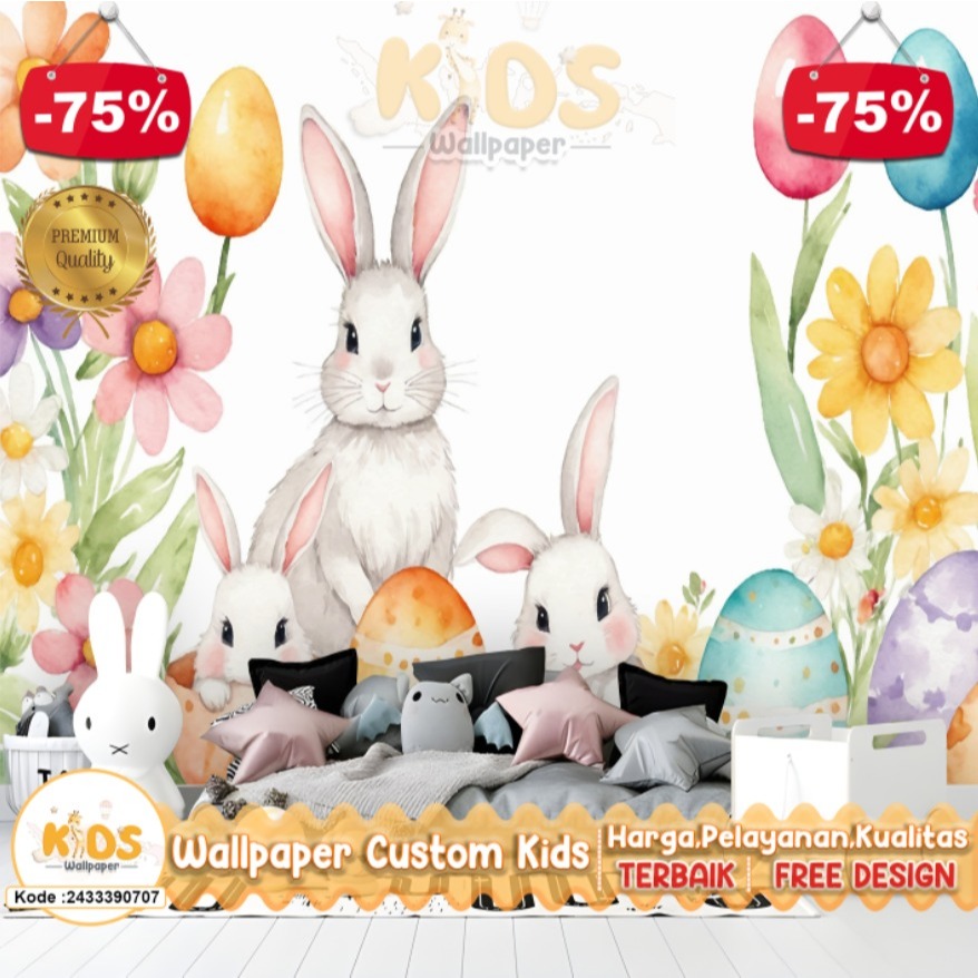 Jual Wallpaper Dinding Custom 3D Tema Animal | Animasi Hewan ...