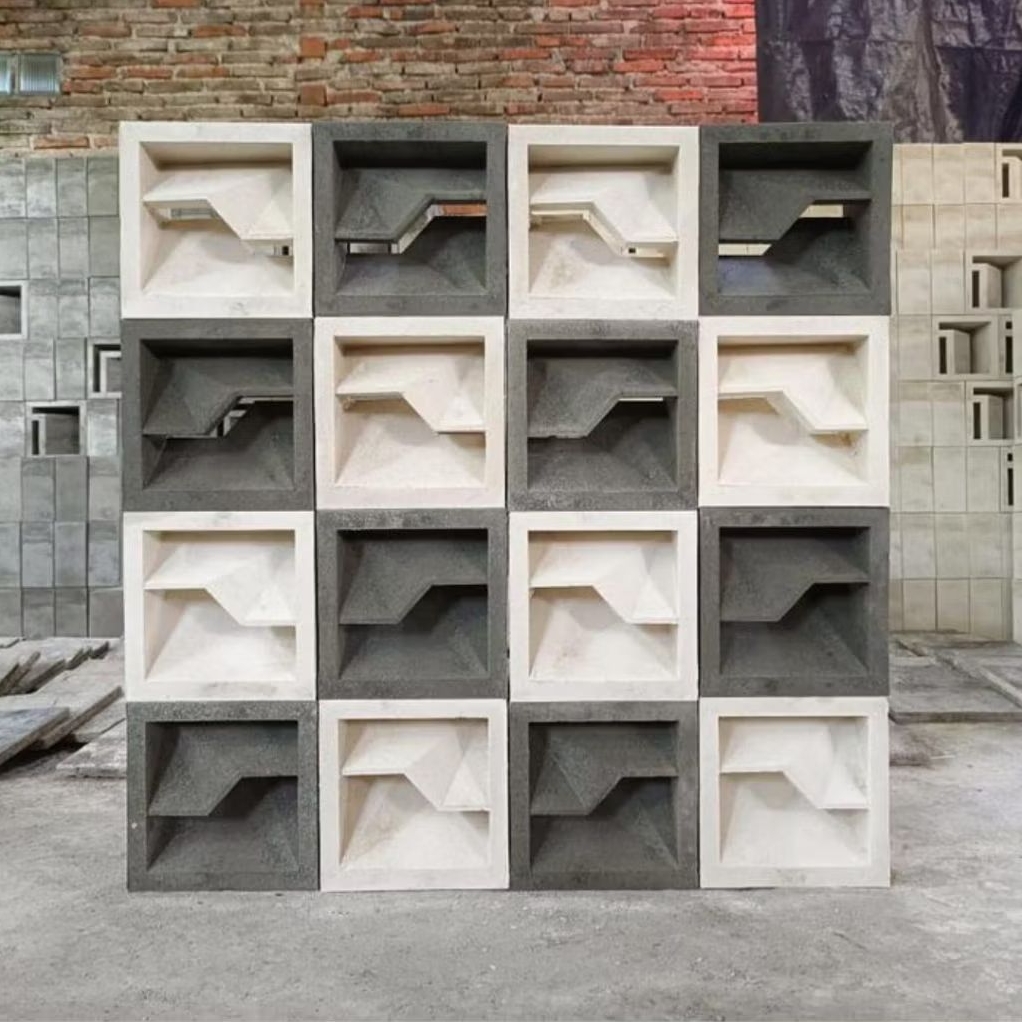 Jual ROSTER MINIMALIS petir (20x20)roster beton minimalis, loster beton ...