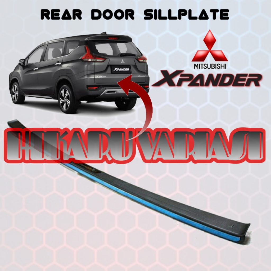Jual Sill Plate Belakang Mitsubishi XPANDER 2017-On Rear Door Sillplate ...