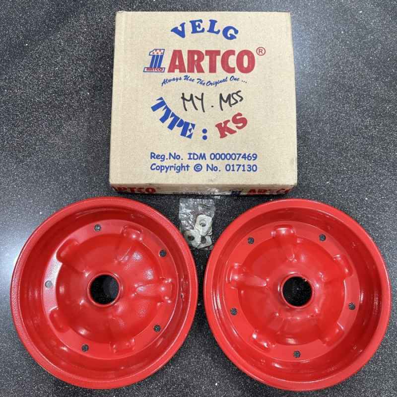 Jual ARTCO Velg Gerobak Roda Original Merah / Pelak Artco | Shopee ...