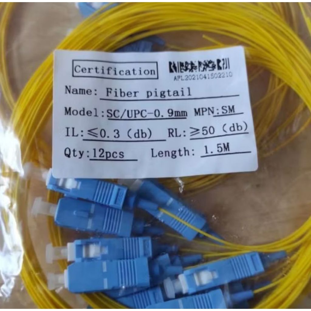 Jual pigtail fo murah upc (biru) | Shopee Indonesia