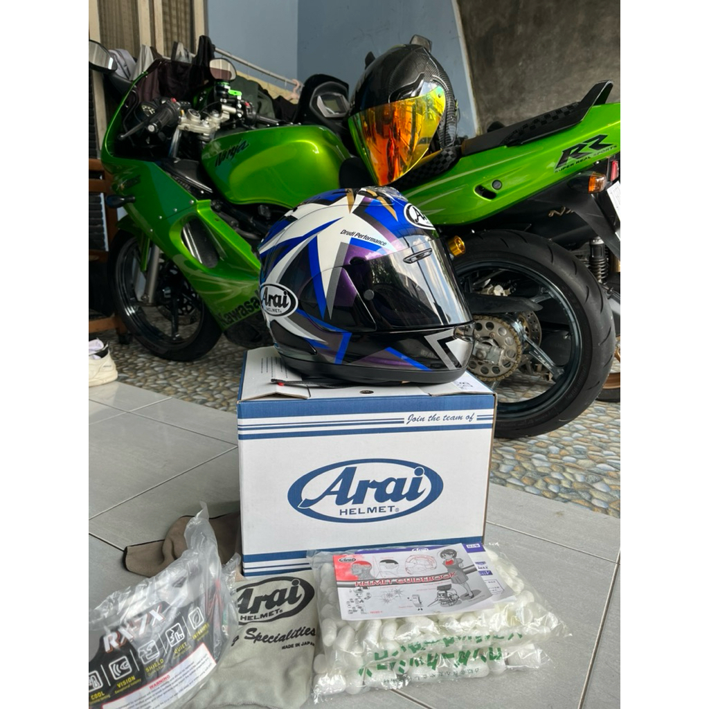 Jual ARAI RX7X MAVRICK VINALES GP4 | Shopee Indonesia