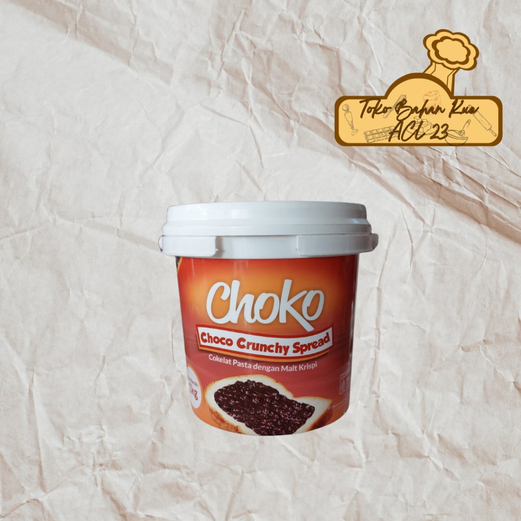 Jual Choko Choco Crunchy Spread/Coklat Pasta dengan Malt Krispy 1 Kg ...