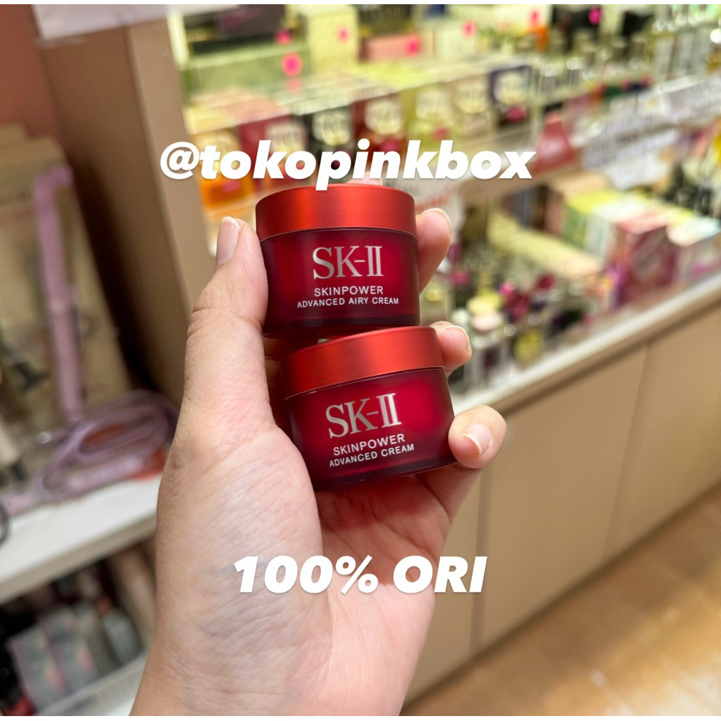 Jual SK-II SkII Skin Power SkinPower Advanced Cream 15gr 15gram 2,5gram ...