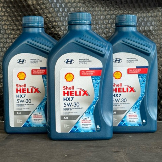 Jual Oli Shell Helix HX7 5W-30 AH Full Synthetic Technology 1 Liter ...