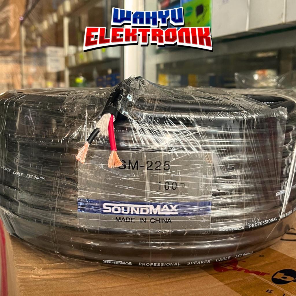 Jual 1 METER - KABEL AUDIO SPEAKER SOUND LISTRIK SERABUT ISI 2 2.5 MM SOUNDMAX 2x2.5 | Shopee ...