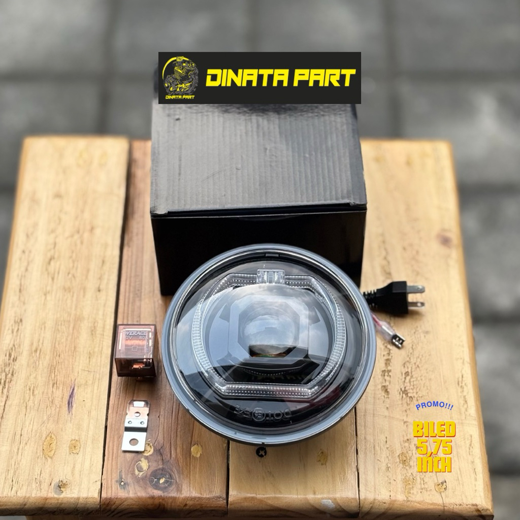 Jual Lampu BILED 5.75 Inch – LED Super Terang | PNP Motor Custom ...