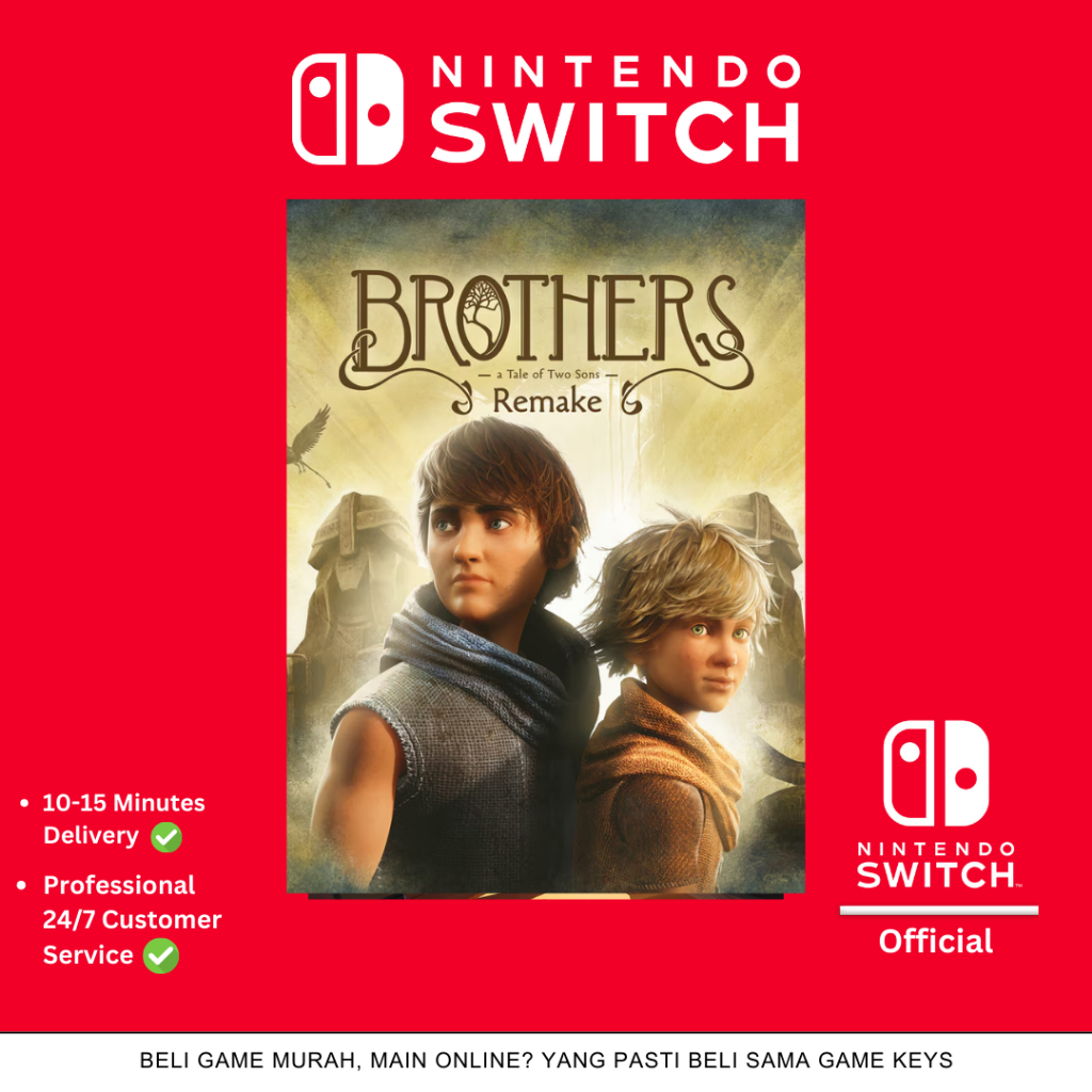 Jual Brothers A Tale of Two Sons - Nintendo Switch (digital game ...