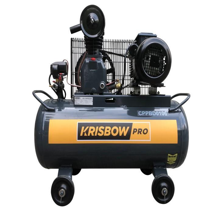 Jual Kompresor Angin Compressor 1HP 60L 10BAR 220V 1PH Krisbow 10029557 ...