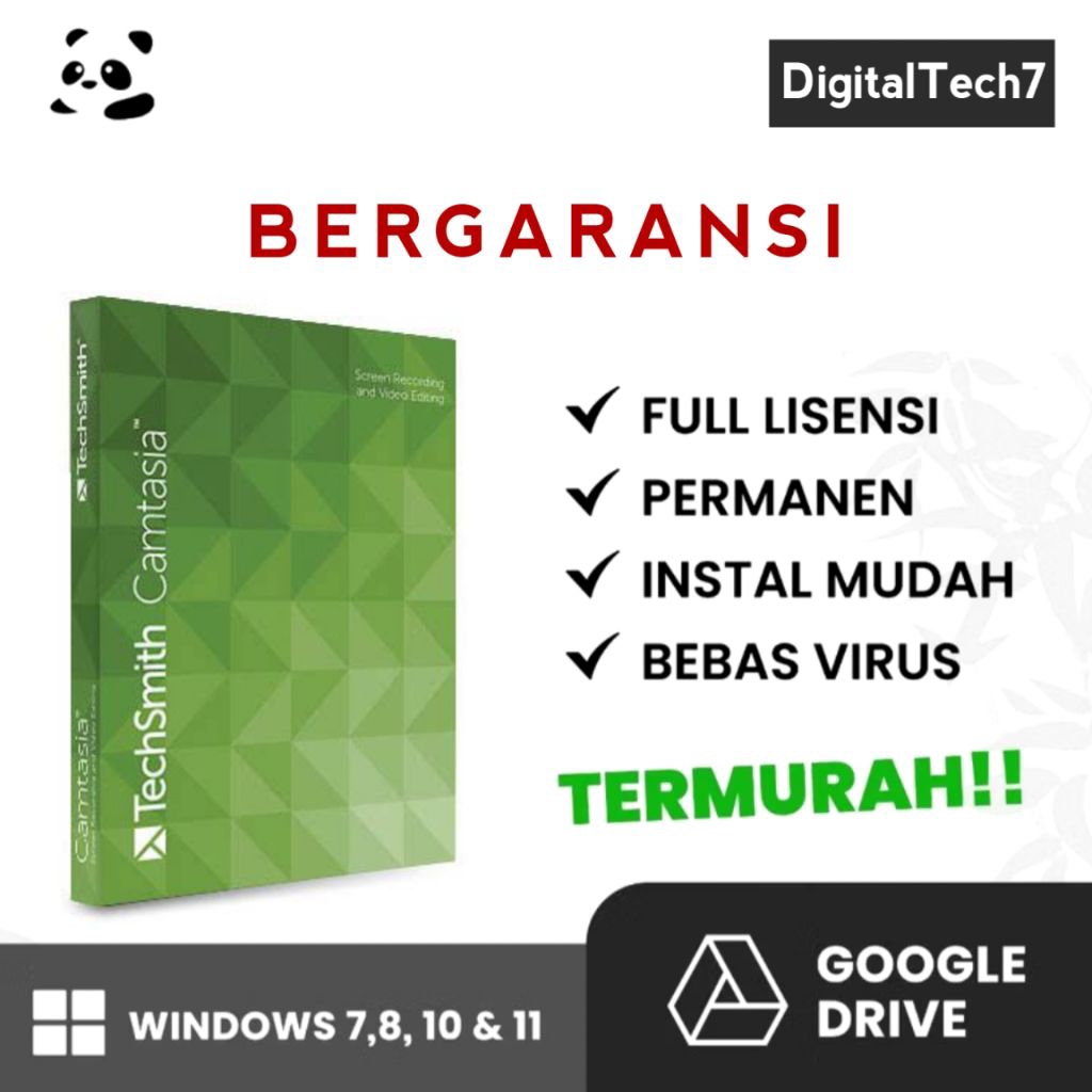 Jual TechSmith Camtasia 2025 v25.1 Pro Version No Trial for Windows | Shopee Indonesia